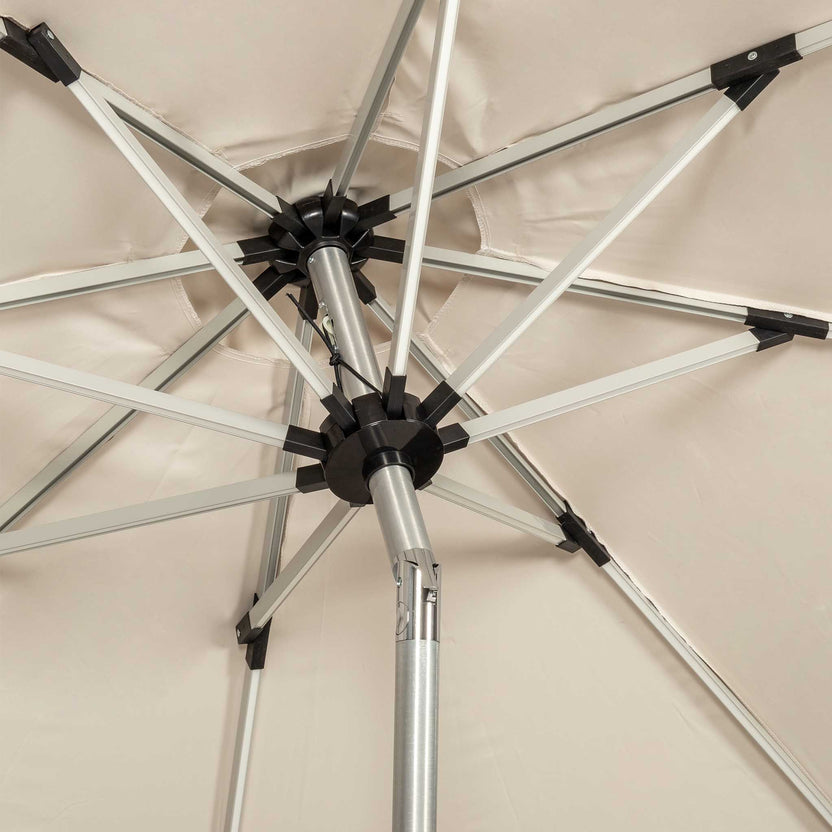 2.7m LED Lit Parasol | Roseland