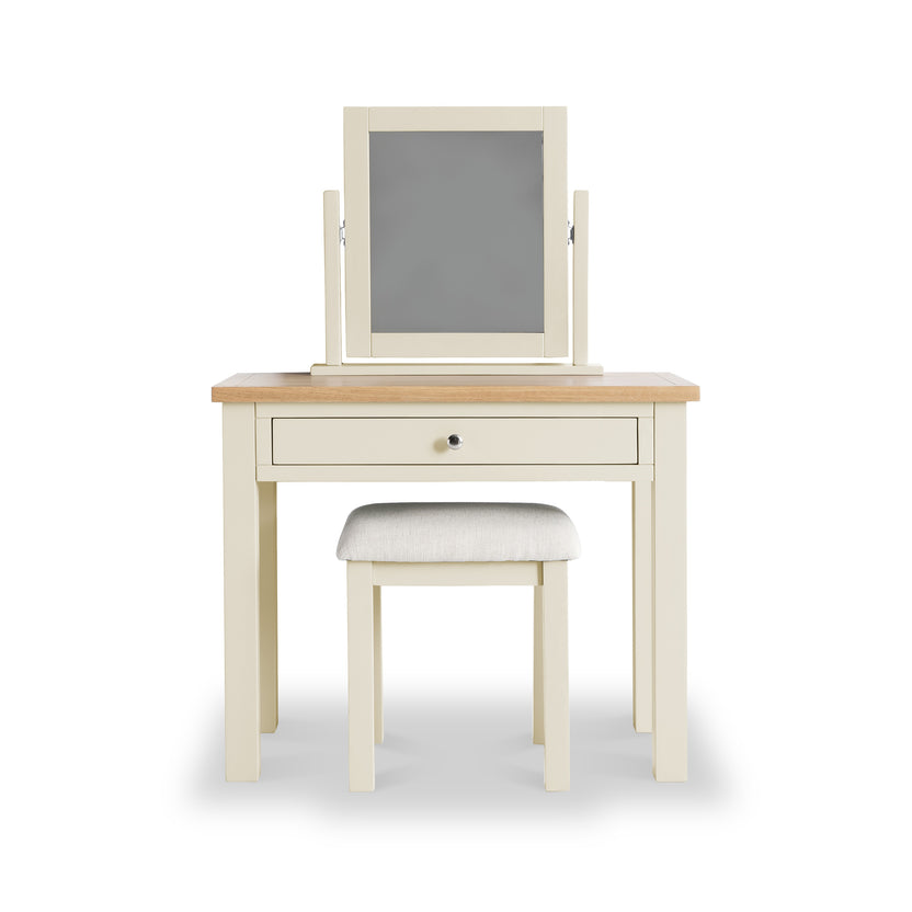 Farrow Dressing Table, Mirror & Stool | Grey White or Cream | Roseland