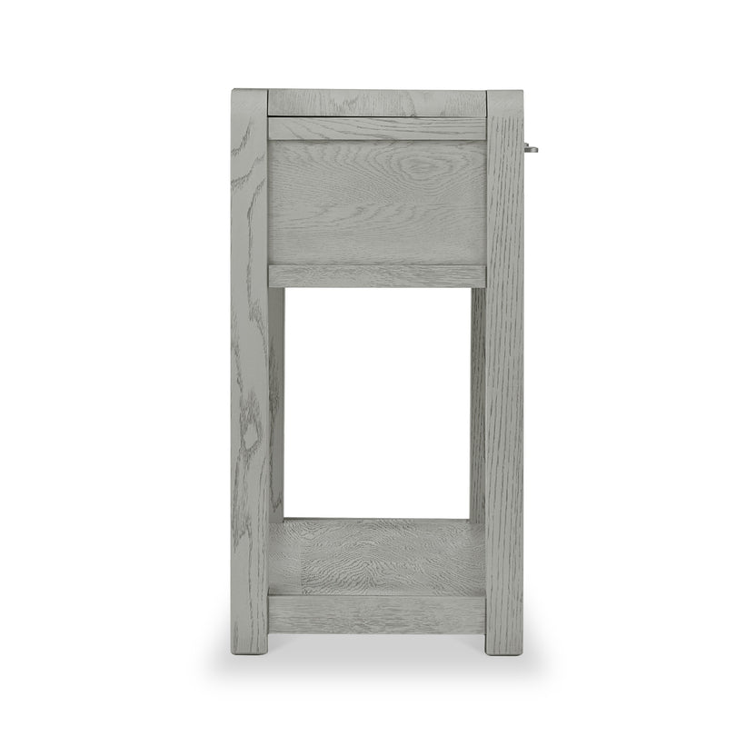 Cardona Grey Console Table with 2 Drawers for Hallway | Roseland
