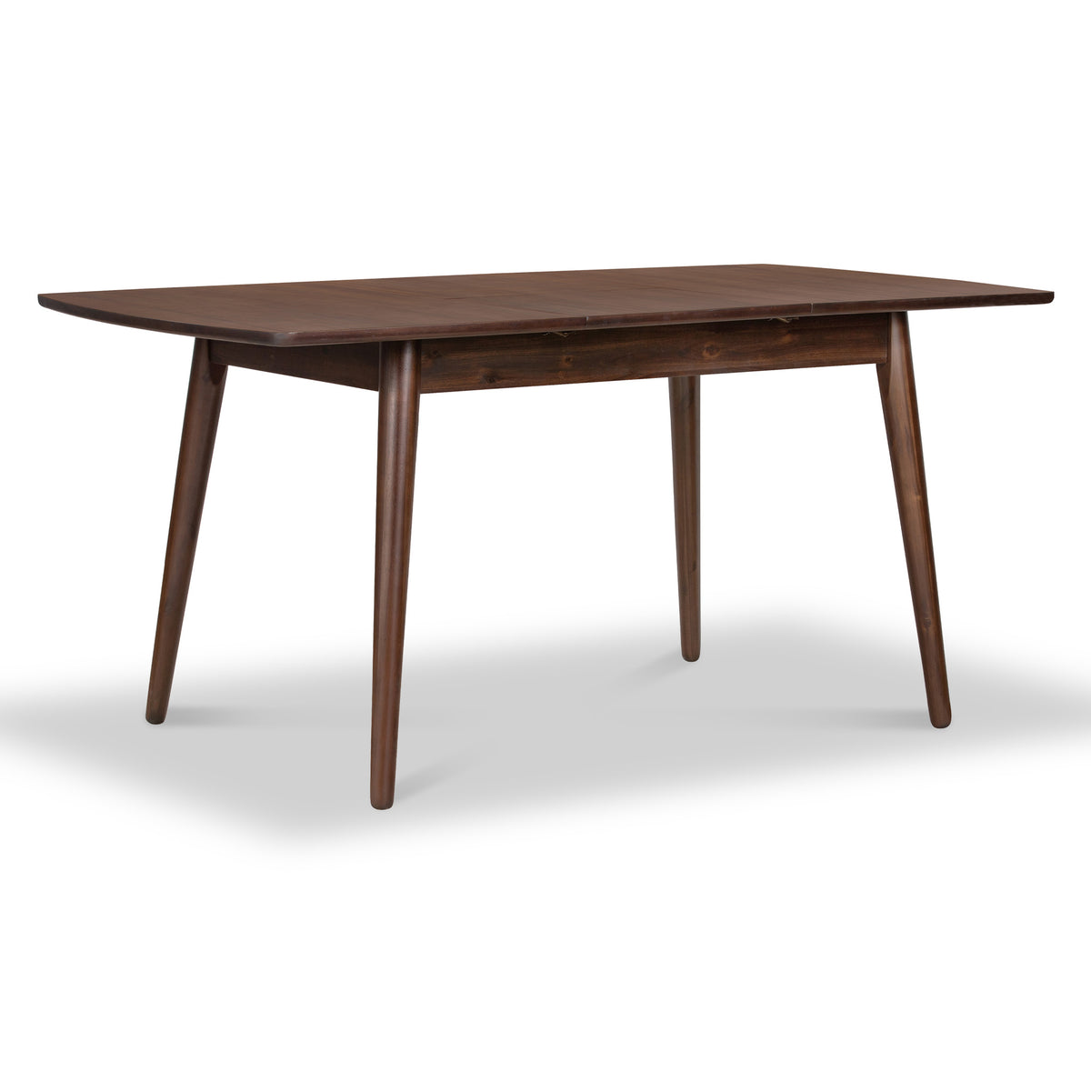 Oskar Walnut Stain Extending Dining Table for Dining Room | Roseland