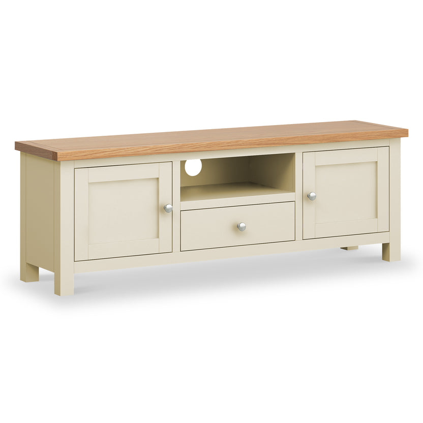 Farrow 140cm Wide TV Stand | Grey, Cream or White | Roseland