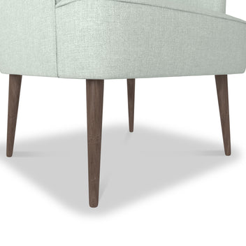 Todd Comfy Fabric Accent Armchair for Living Room or Bedroom Roseland