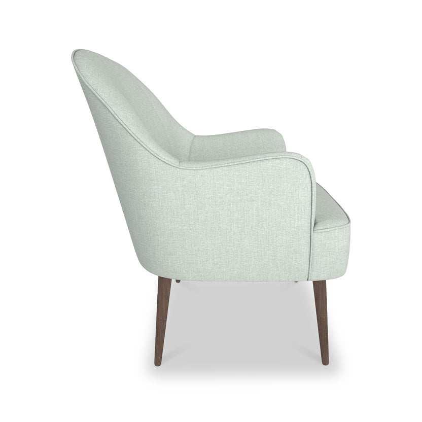 Todd Comfy Fabric Accent Armchair for Living Room or Bedroom Roseland