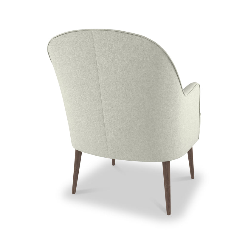 Todd Comfy Fabric Accent Armchair for Living Room or Bedroom Roseland