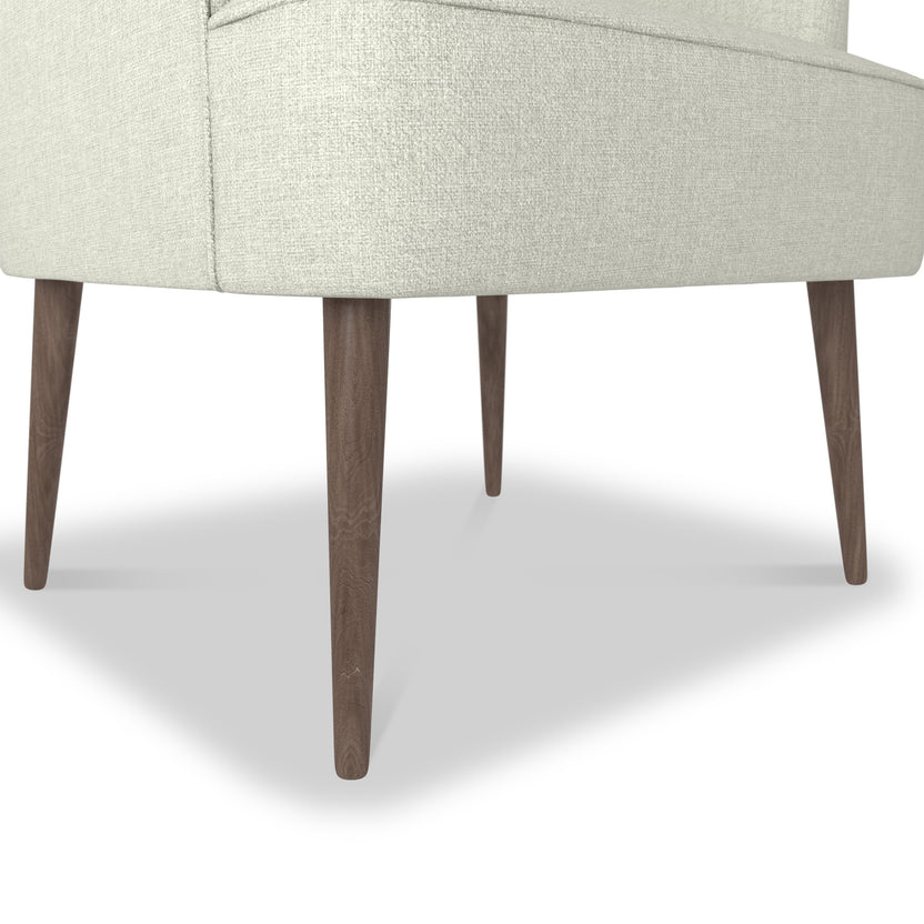 Todd Comfy Fabric Accent Armchair for Living Room or Bedroom Roseland