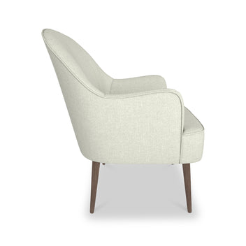 Todd Comfy Fabric Accent Armchair for Living Room or Bedroom Roseland