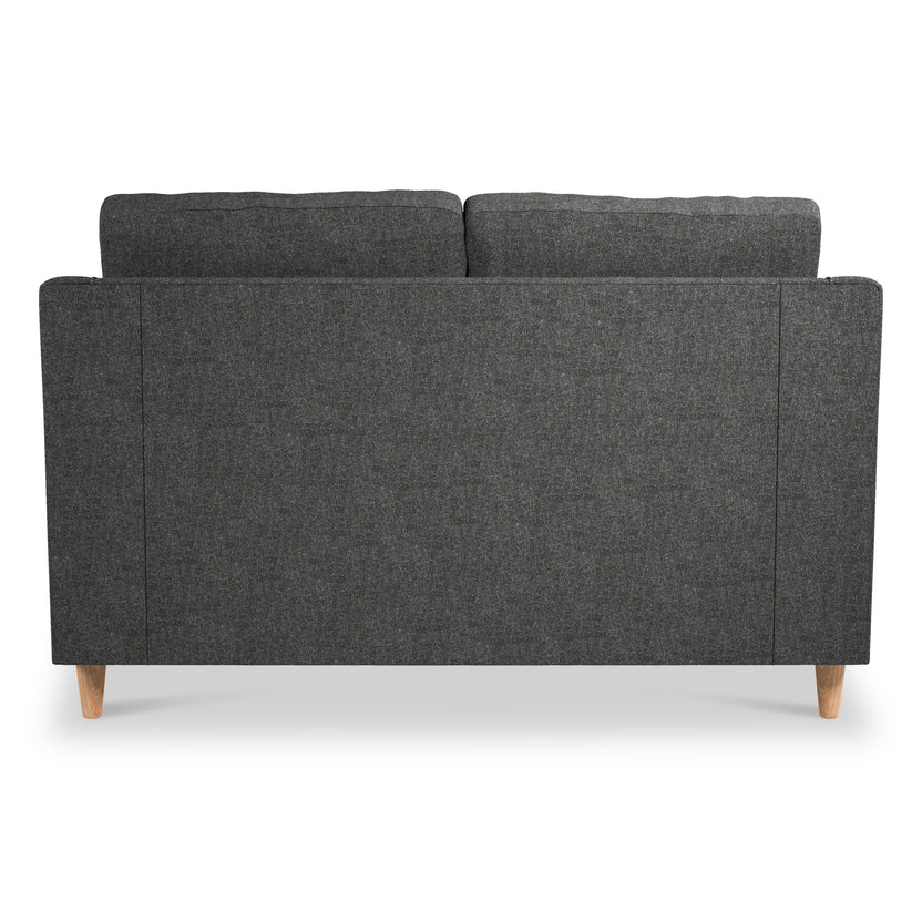 Justin 2 Seater Fabric Sofa | Traditional Tufted Couch | Roseland