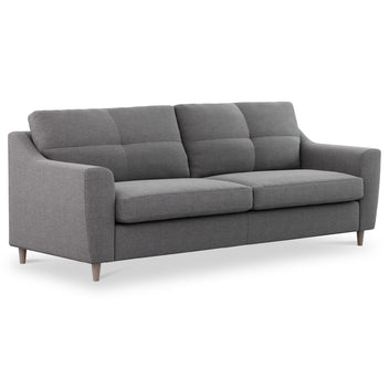 Justin 4 Seater Fabric Sofa | Traditional Tufted Couch | Roseland