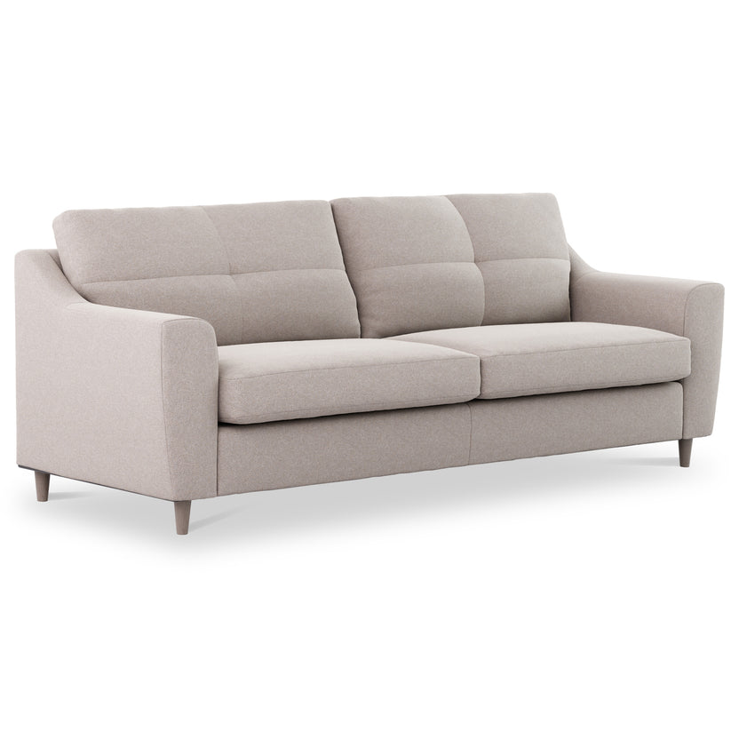 Justin 4 Seater Fabric Sofa | Traditional Tufted Couch | Roseland