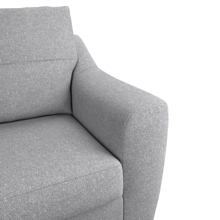 Justin 3 Seater Chaise Sofa | Traditional Tufted Couch | Roseland