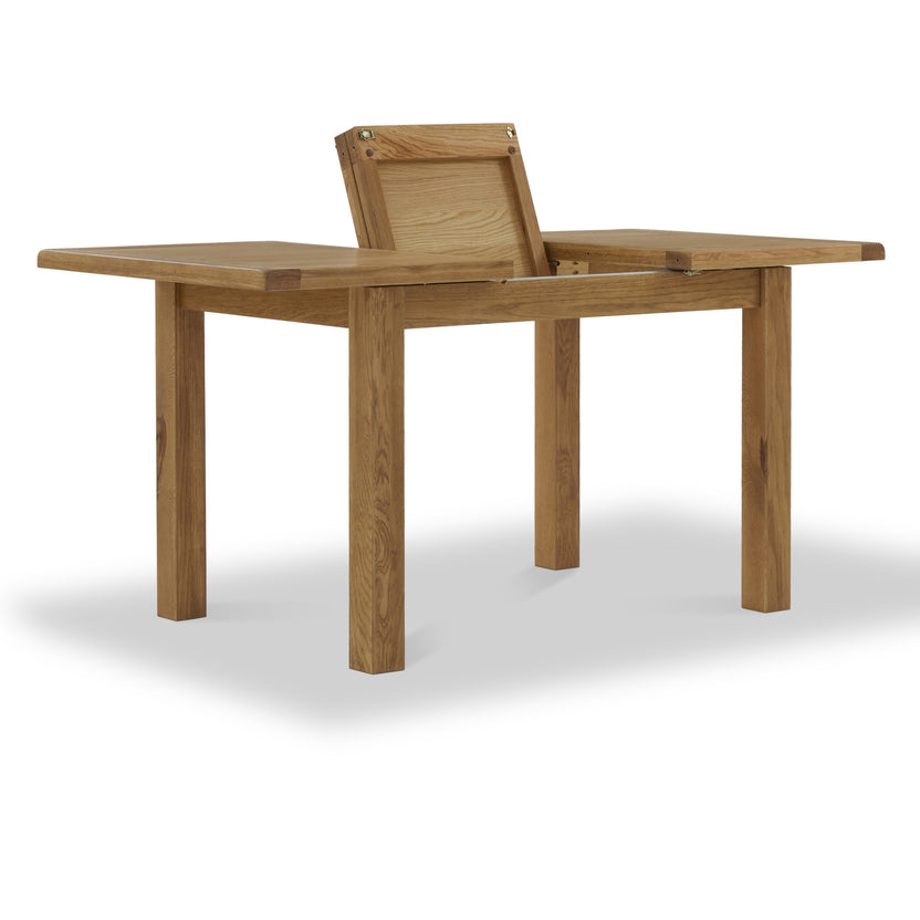 Broadway Oak Compact Extending Dining Table | W:120-165cm | Roseland