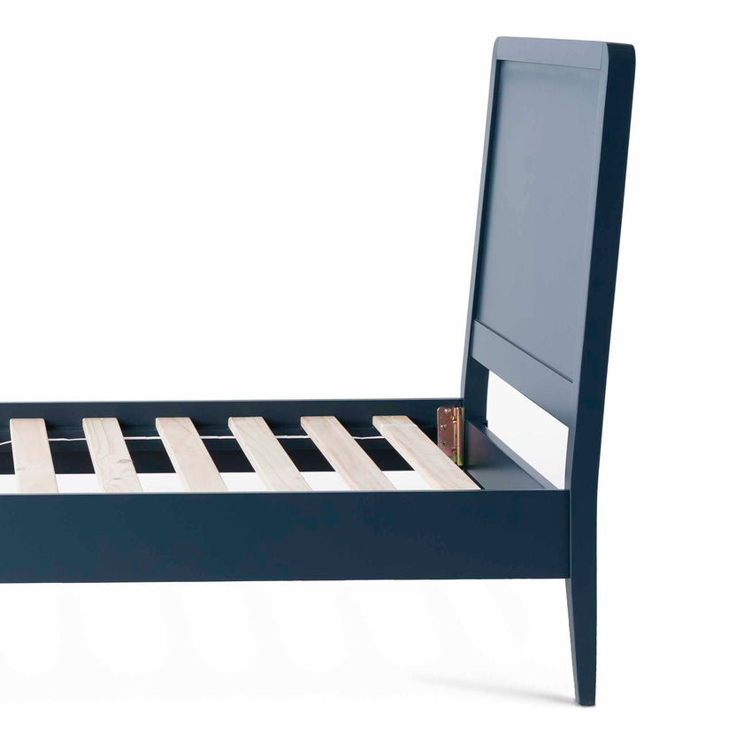 Stirling Blue Painted Bed Frames, Solid Pine Wood | Roseland