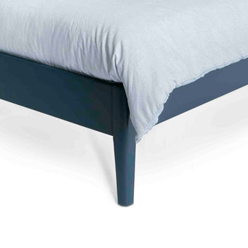 Stirling Blue Painted Bed Frames, Solid Pine Wood | Roseland