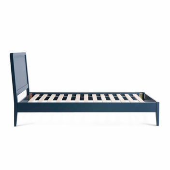 Stirling Blue Painted Bed Frames, Solid Pine Wood | Roseland