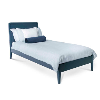 Stirling Blue Painted Bed Frames, Solid Pine Wood | Roseland