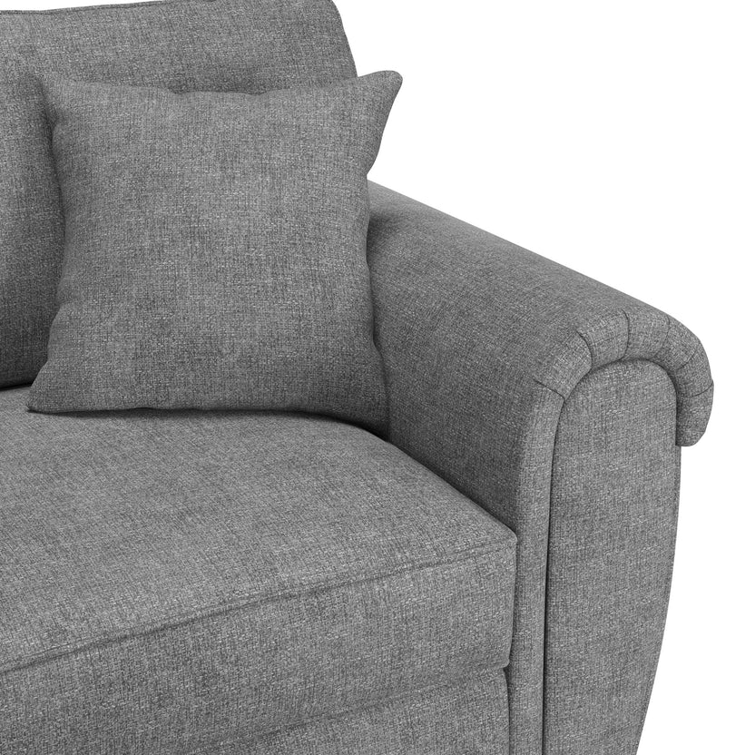 Harry 3 Seater Sofa | Contemporary Comfortable Fabric Couch | Roseland