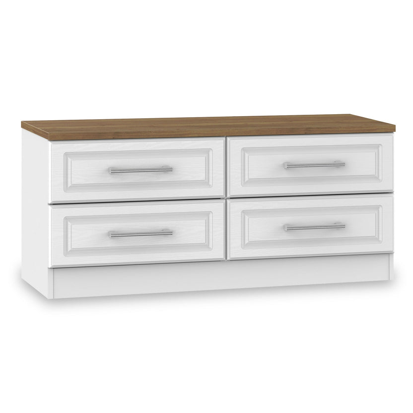 Talland 4 Drawer Low Storage Unit | Roseland Furniture