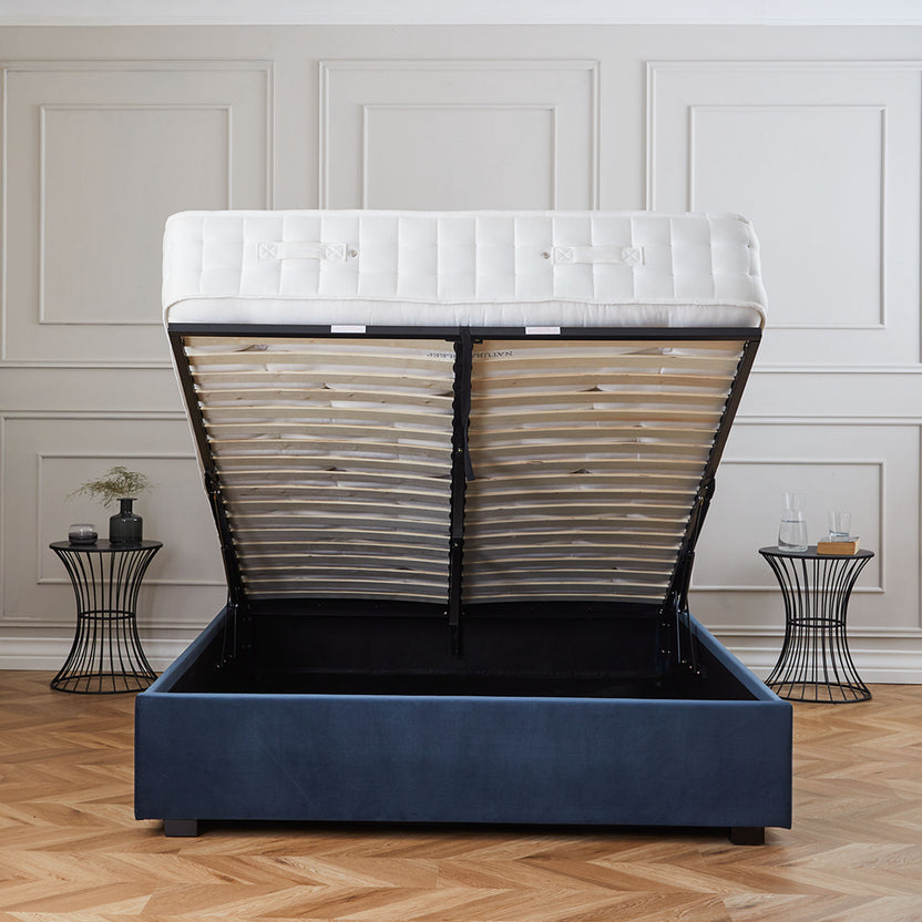 Richmond Velvet Ottoman Storage Bed | Upholstered Beds | Storage Beds